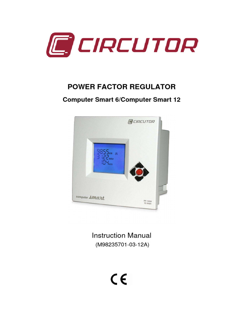 Circutor Computer Smart-6 | PDF | Electrical Engineering | Manufactured ...
