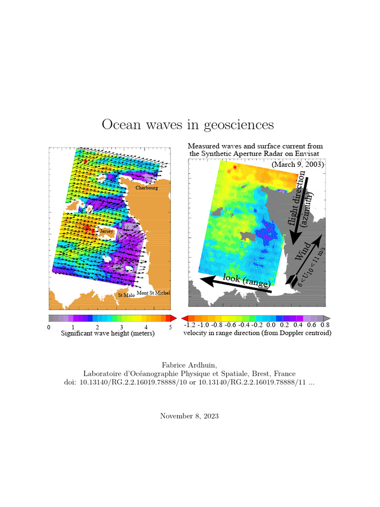 Waves in Geosciences 2023 | PDF | Remote Sensing | Outer Space