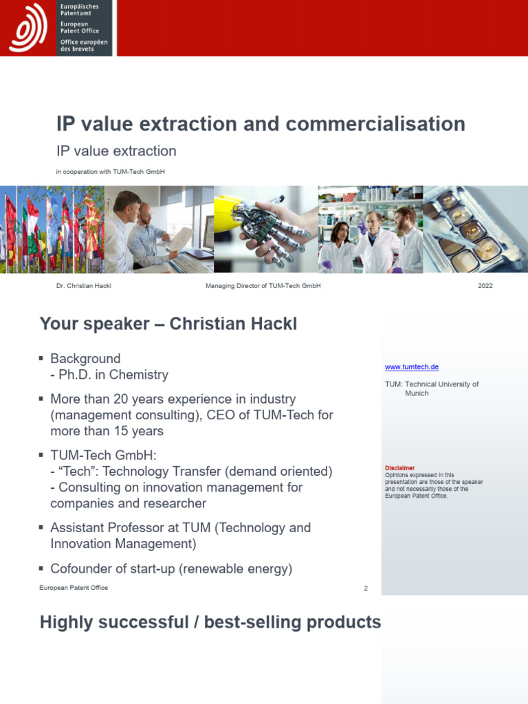 IP Value Extraction | PDF | Patent | Intellectual Property