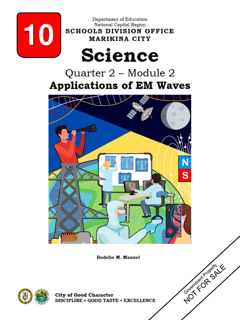 SCI10 - Q2 - M2 - Applications of EM Waves | PDF | Radio | Microwave