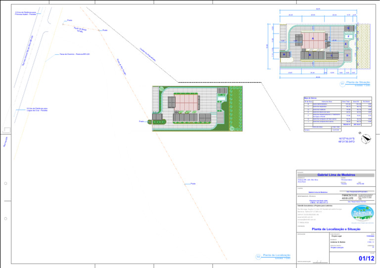 01 Planta de Localização e Situação | PDF