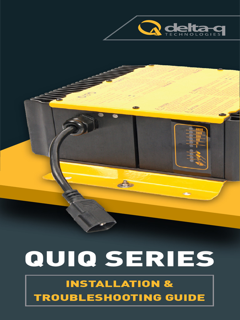 QuiQ Charger Installation & Troubleshooting Guide | PDF | Battery ...