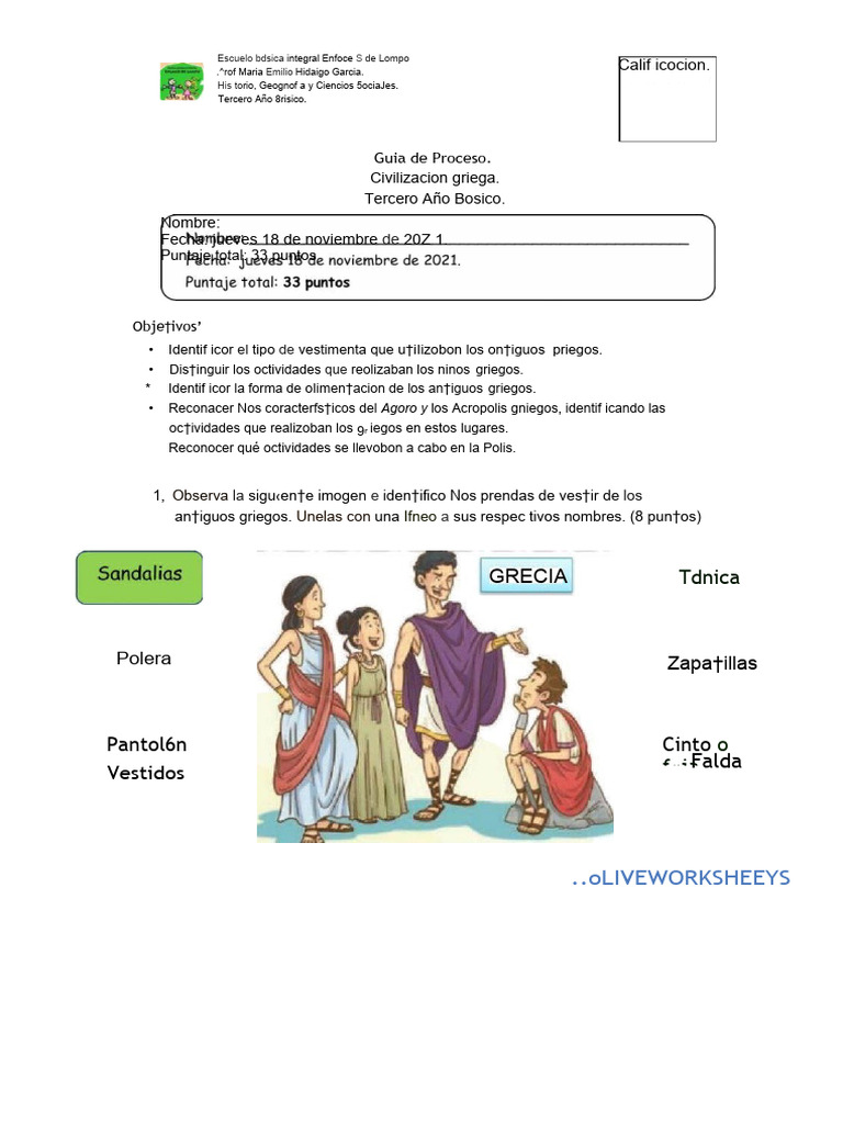 Vestimenta y Vida en la Antigua Grecia | PDF