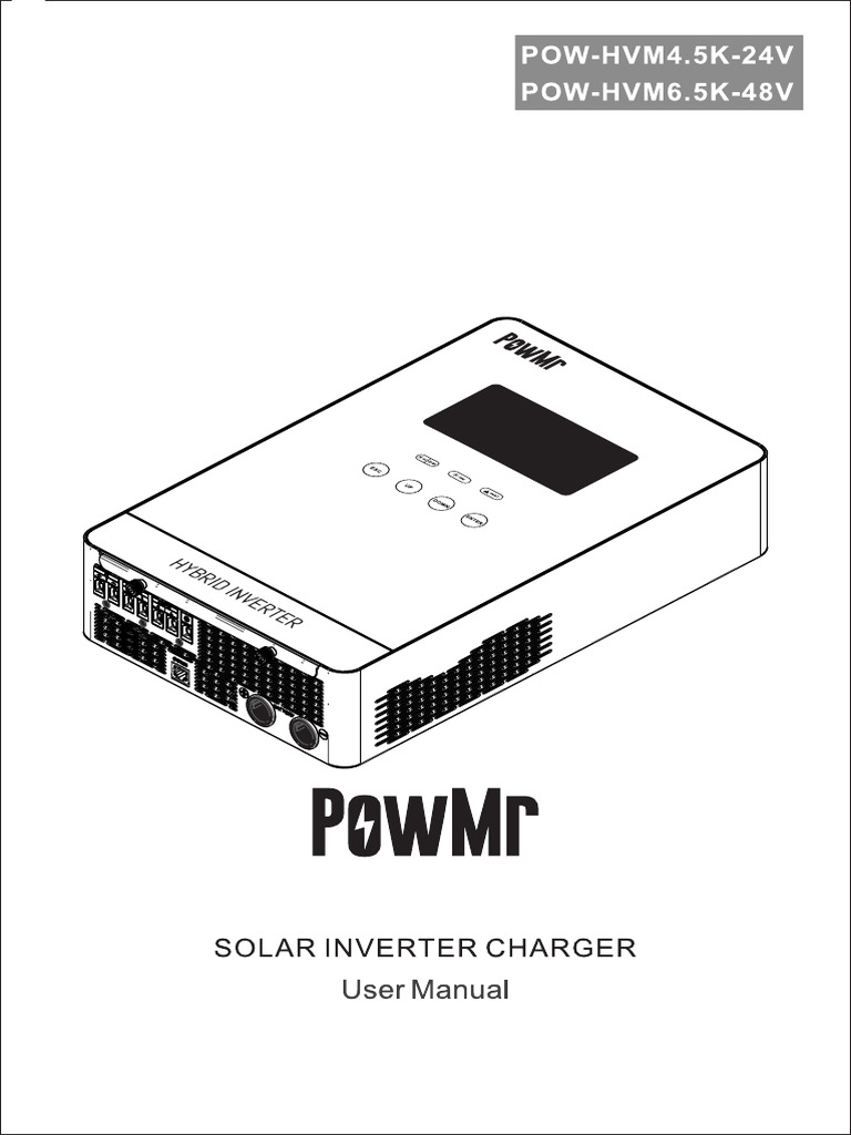 POW-HVM User Manual | PDF
