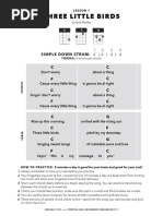 3 Little Birds MASTER PLAN | PDF | Song Structure | Elements Of Music