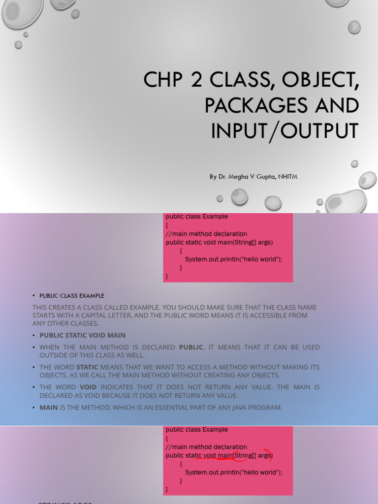 Class Package | PDF | Programming | Constructor (Object Oriented ... Class Package | PDF | Programming | Constructor (Object Oriented ...
