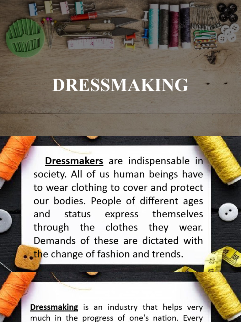 Dressmaking | PDF | Sewing | Seam (Sewing)