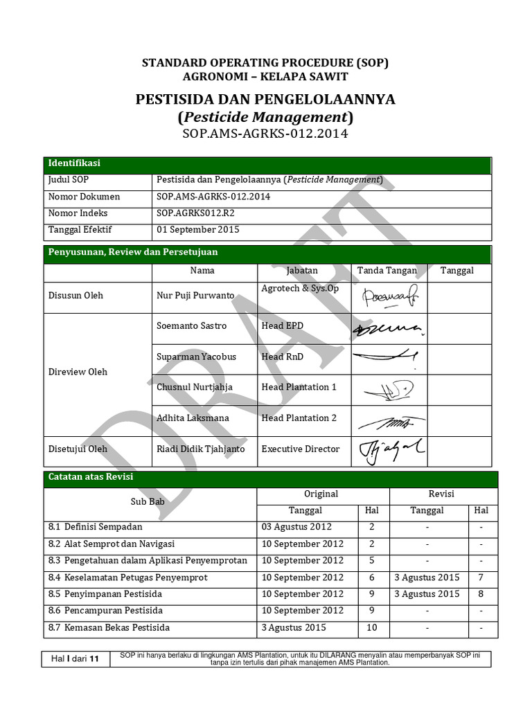 Pestisida Pengelolaannya v.3 | PDF
