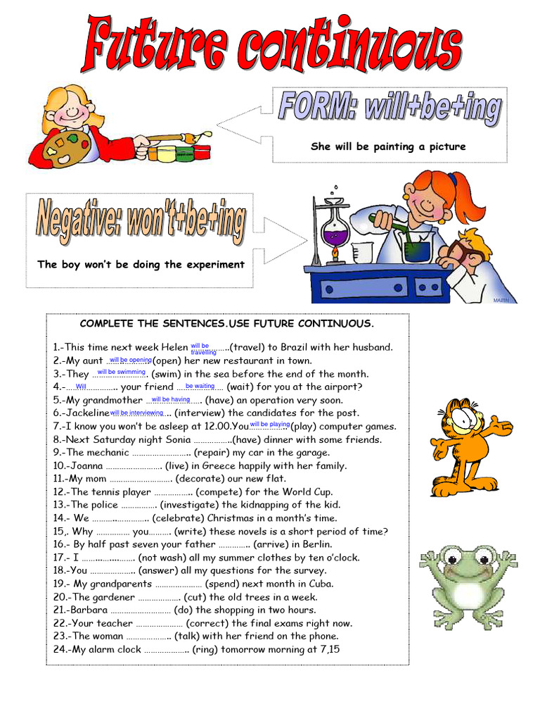 Future-Continuous 13523 | PDF