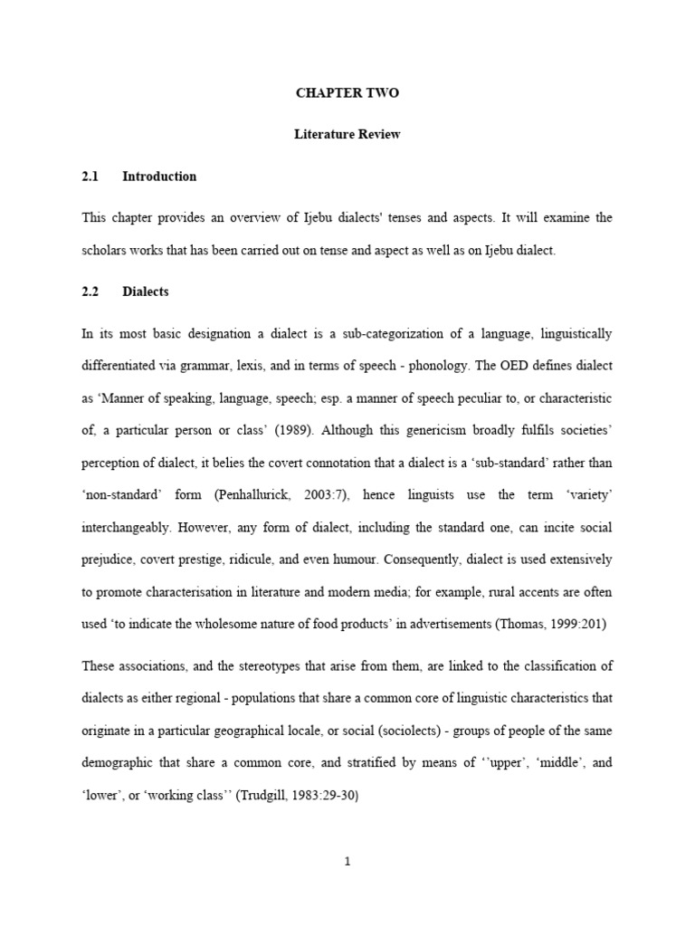 Abimbola Chapter Two | PDF | Grammatical Tense | Verb
