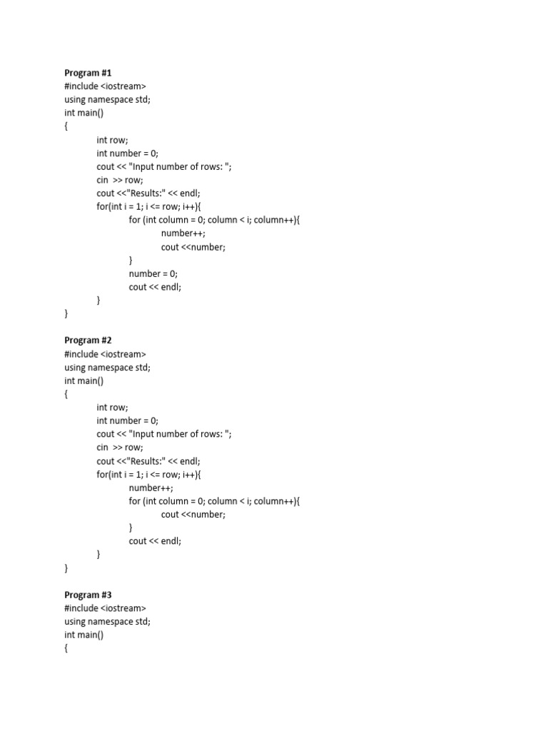 Program 1 12 Pdf Namespace Computer Programming