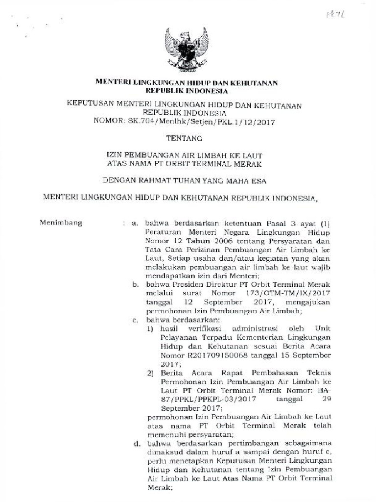 Pt. Orbit Terminal Merak - Orbit Terminal Merak - Opt | PDF