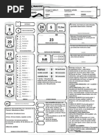 Ficha D&D 5e 2024 Automatica | PDF