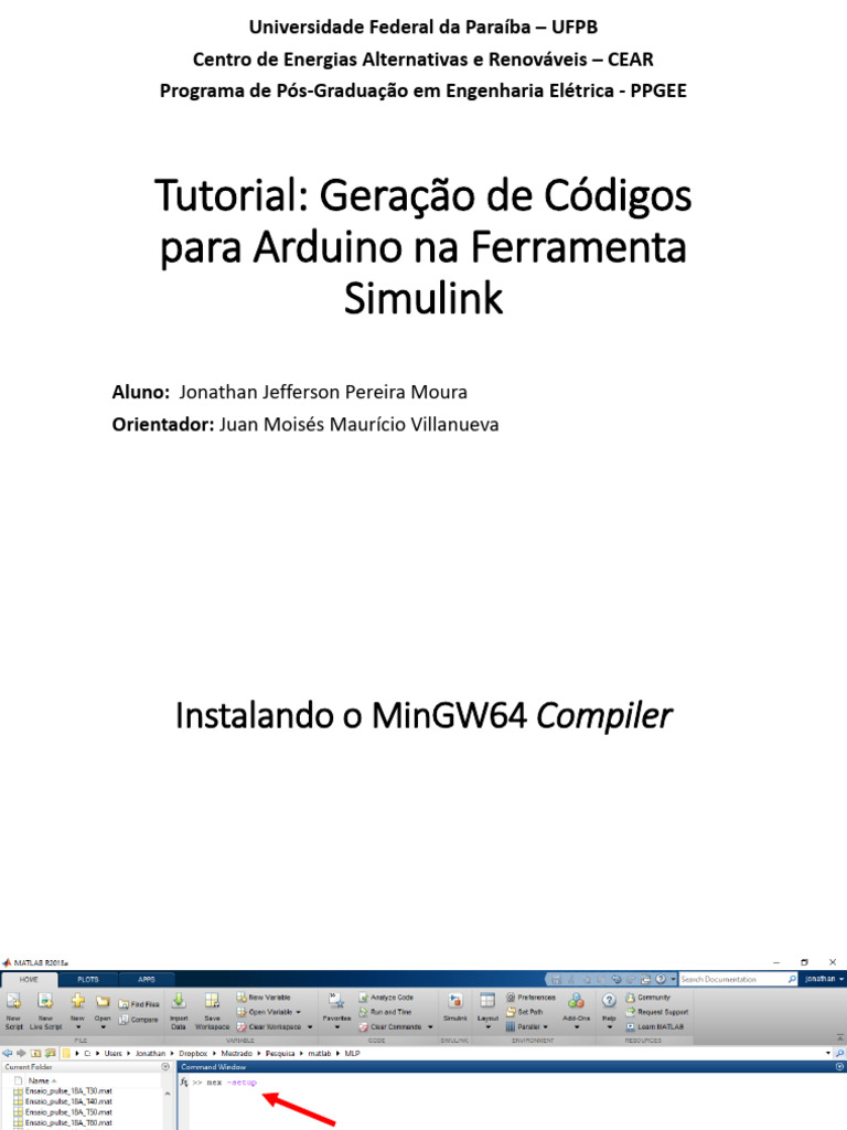 Tutorial Usando Arduino No Matlab - Simulink | PDF | Arduino | Compilador
