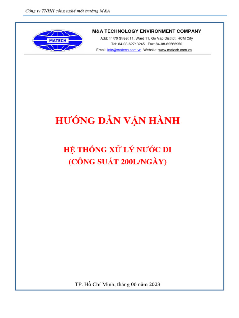 HDVH- DI Water system(6) | PDF