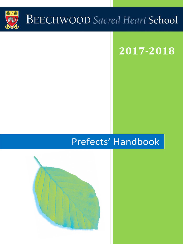 Prefect Handbook 1 | PDF | Leadership | Communication