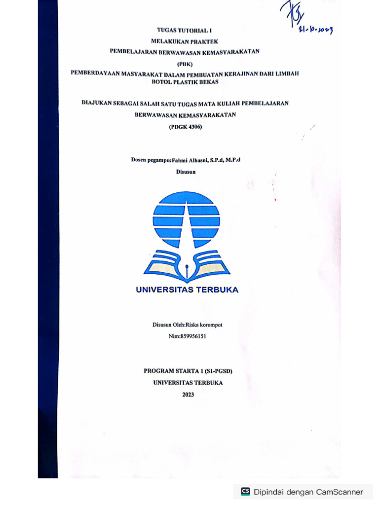 Tugas Tutorial 1 Pdf 5773