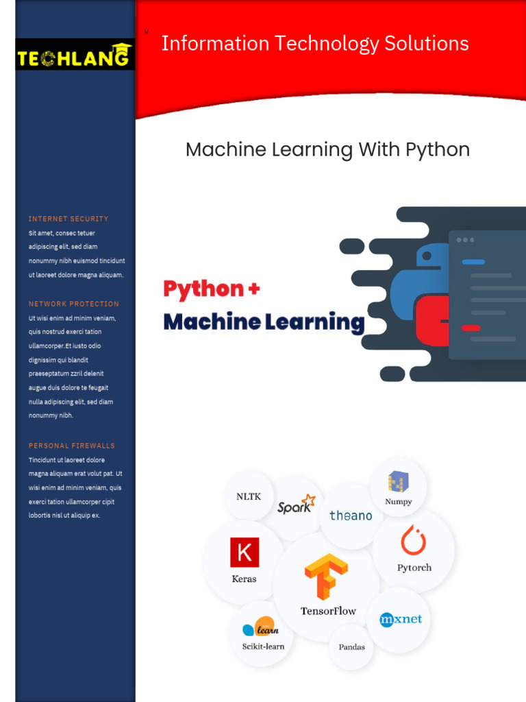 Machine Learning With Python PDF | PDF | Machine Learning | Computer Programming