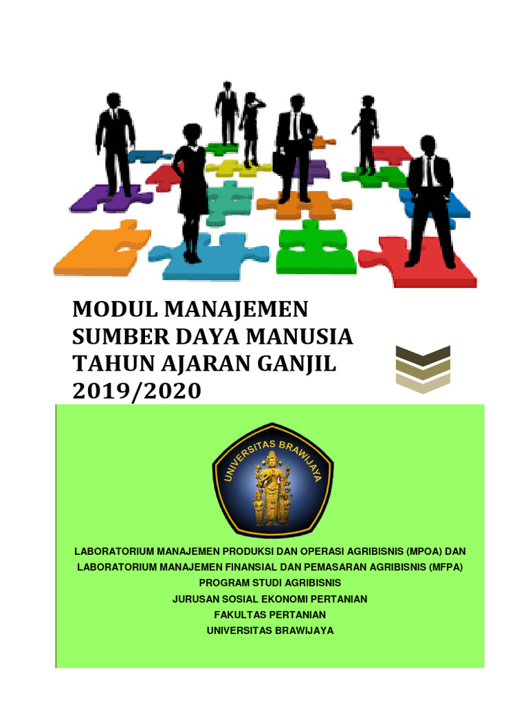 1-5.modul MSDM 2020 | PDF
