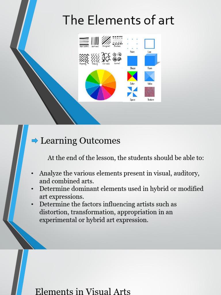 Chapter 7 The Elements of Art | PDF | Graffiti | Color