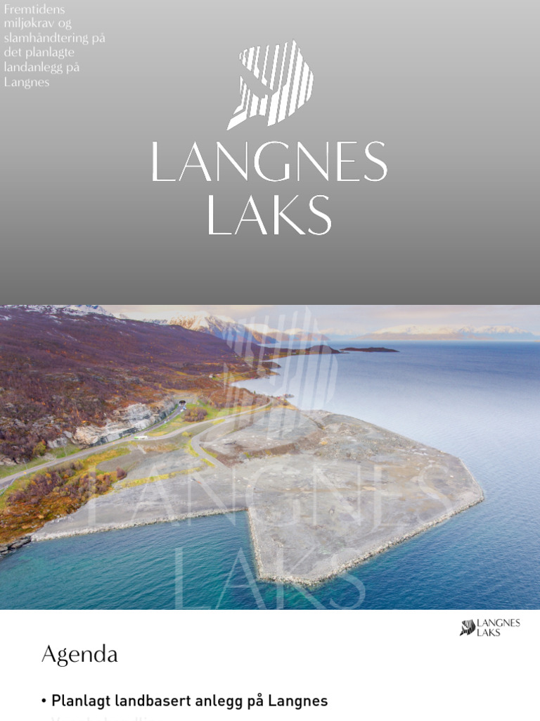Langnes Laks - Fremtidens miljøkrav og slamhåndtering | PDF
