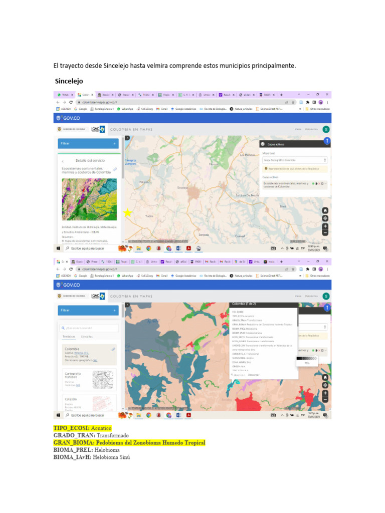 Ecosistemas y Biomas - Vídeo | PDF | Zona tropical | Clima