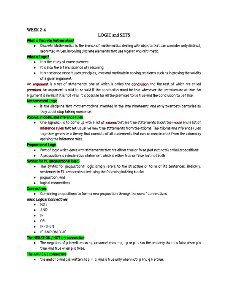 MS Reviewer | PDF | Set (Mathematics) | Interpretation (Logic)