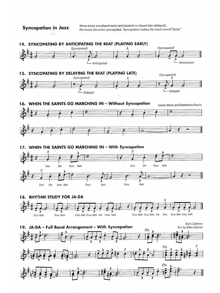 Syncopation | PDF