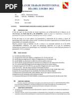 Programa Dia Del Logro | PDF | Aprendizaje