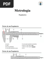 Leitura Paquimetro Polegada | PDF | Metrologia