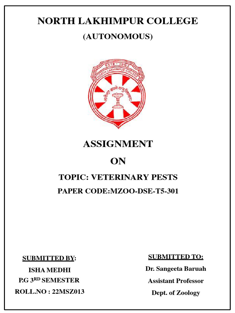 North Lakhimpur College: (Autonomous) | PDF | Wellness | Science & Mathematics