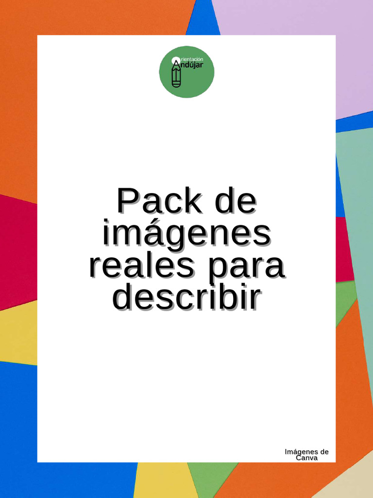 Pack de Imagenes Reales para Describir Compressed | PDF