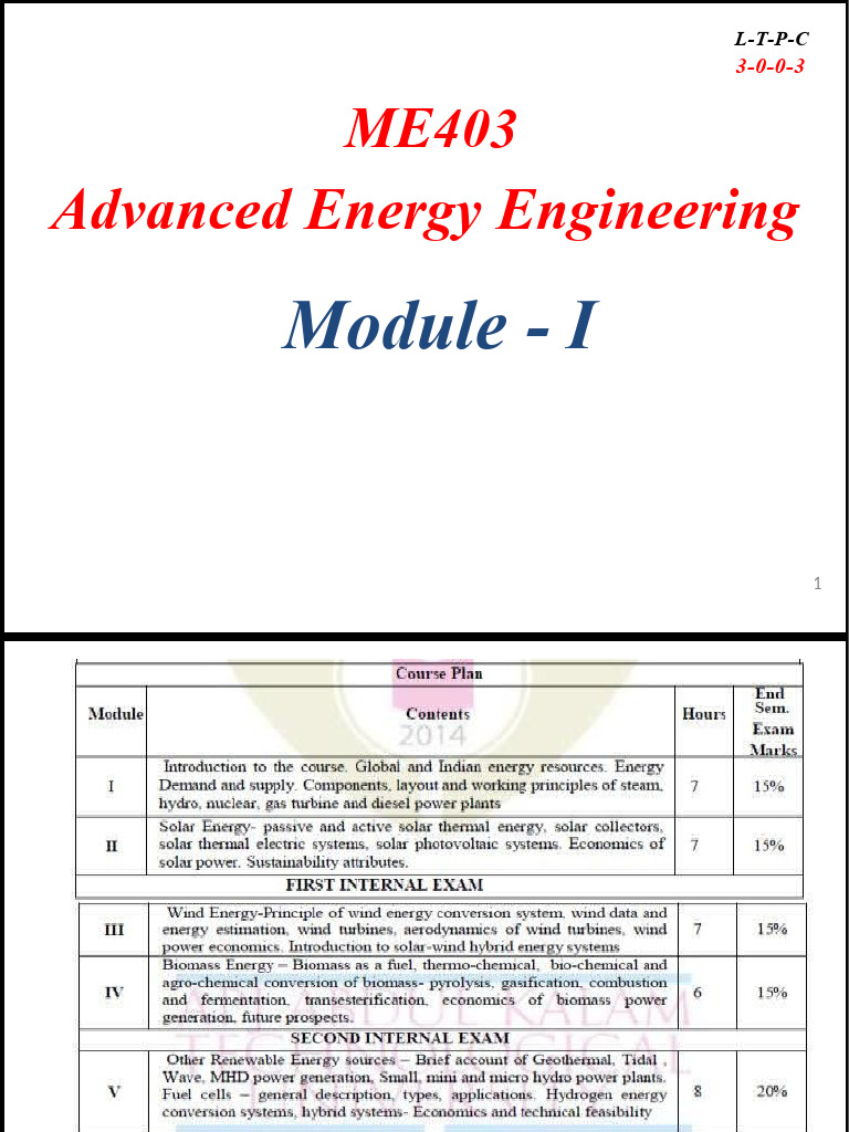 ME403 M1-Advanced Energy Engineering-Ktustudents - in | PDF | Boiler ...
