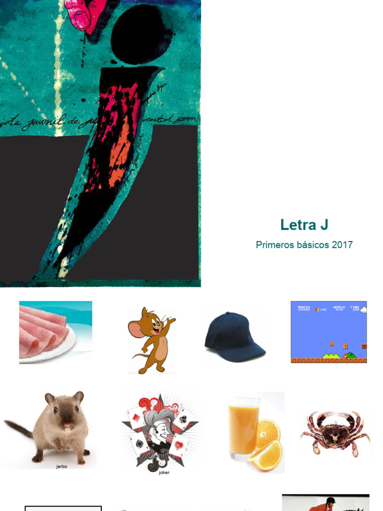 Presentación Letra J (1) | PDF