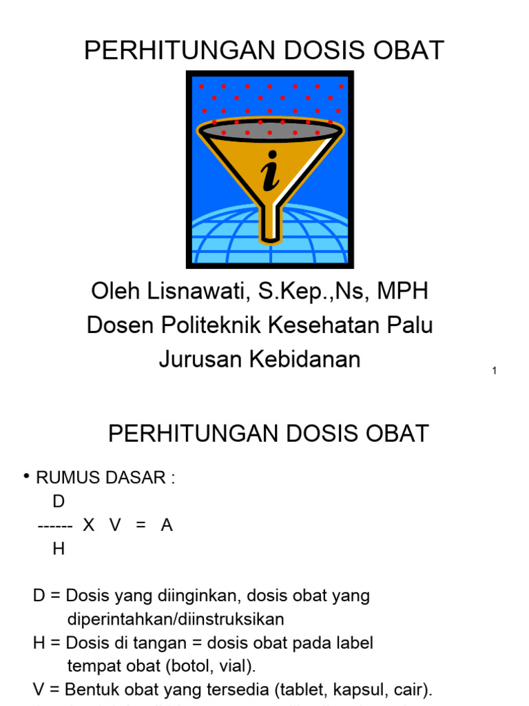 Penghitungan Dosis Obat Injeksi | PDF