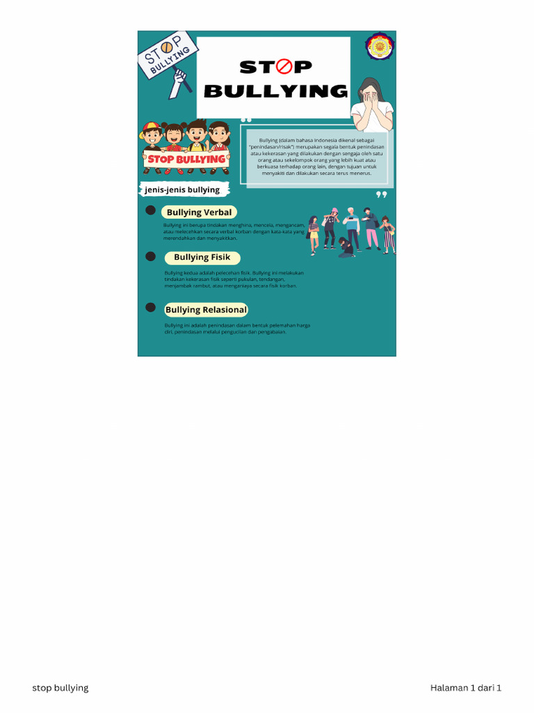 Stop Bullying | PDF