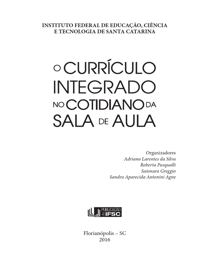 O Curriculo Integrado | PDF | Pedagogia | Interdisciplinaridade