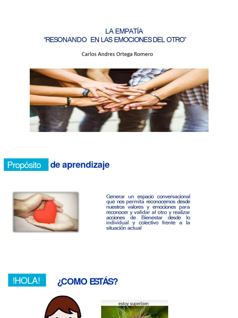 Gestionando Las Emociones Pdf Las Emociones Conceptos Psicologicos