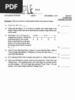 4th Grade Continental Math League Practice Questions - Set 1 | PDF ...