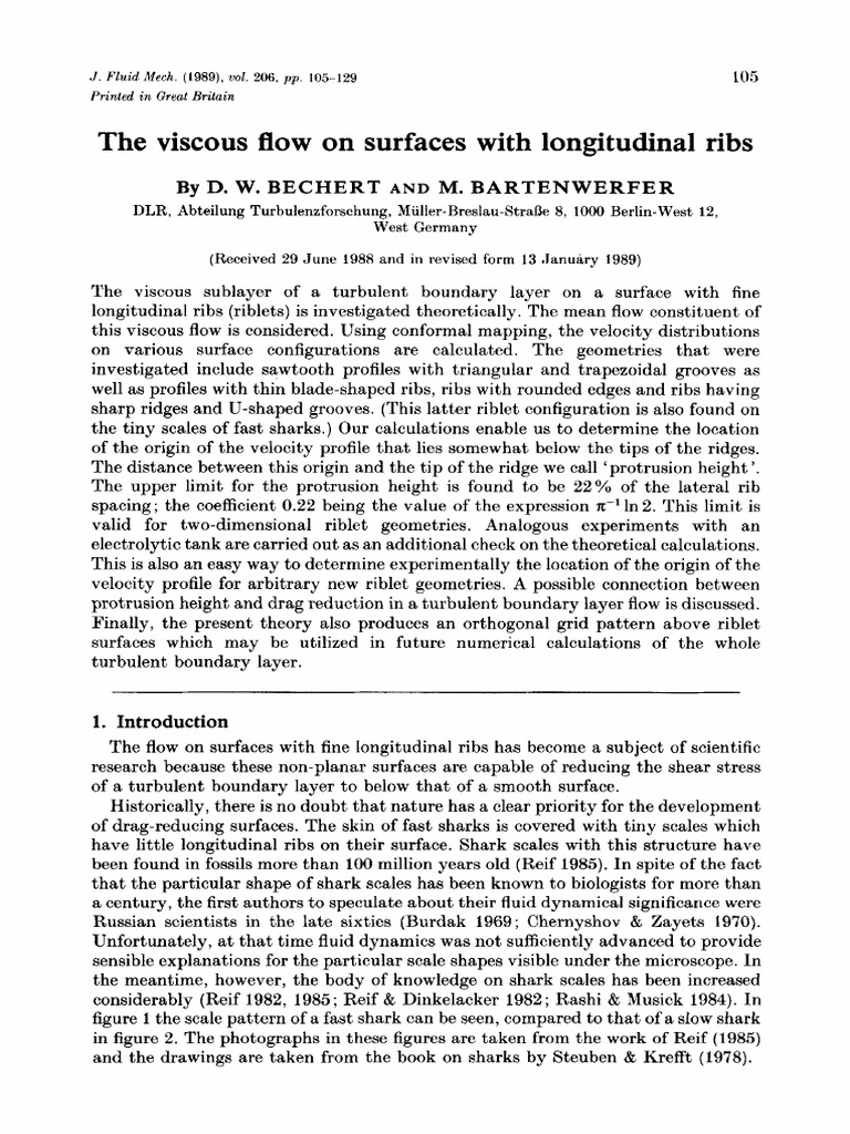 4 Longitudinal Ribs | PDF | Boundary Layer | Drag (Physics)