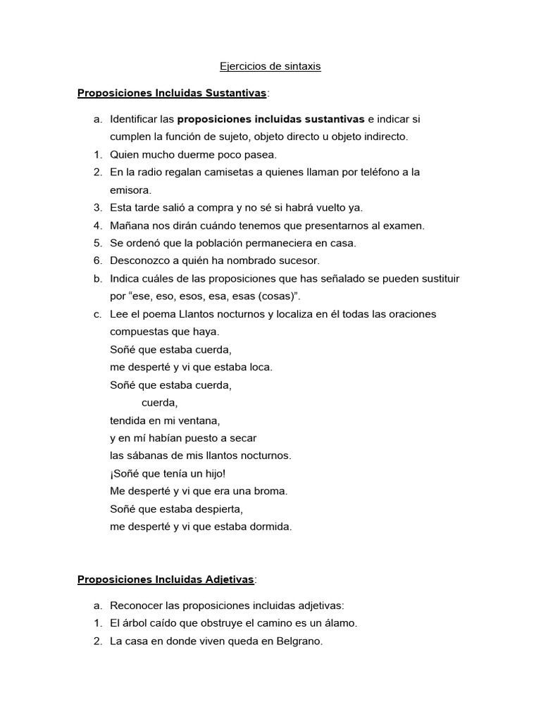 Ejercicios de Proposiciones | PDF Ejercicios de Proposiciones | PDF