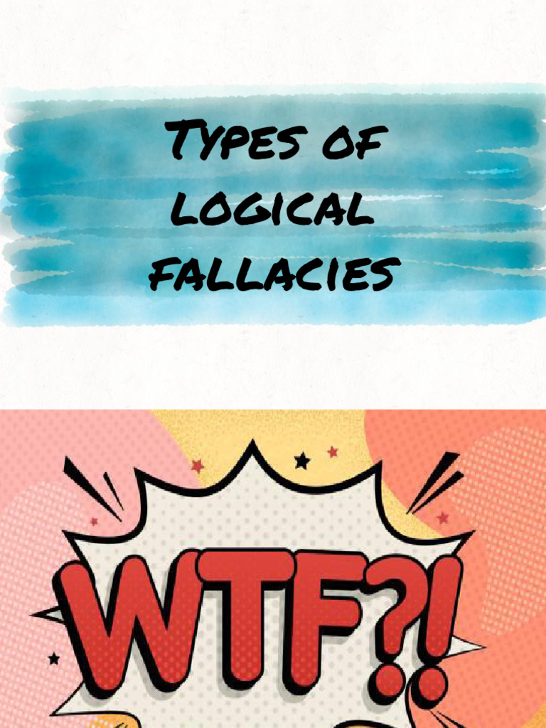 Logical Fallacies | Download Free PDF | Fallacy | Argument