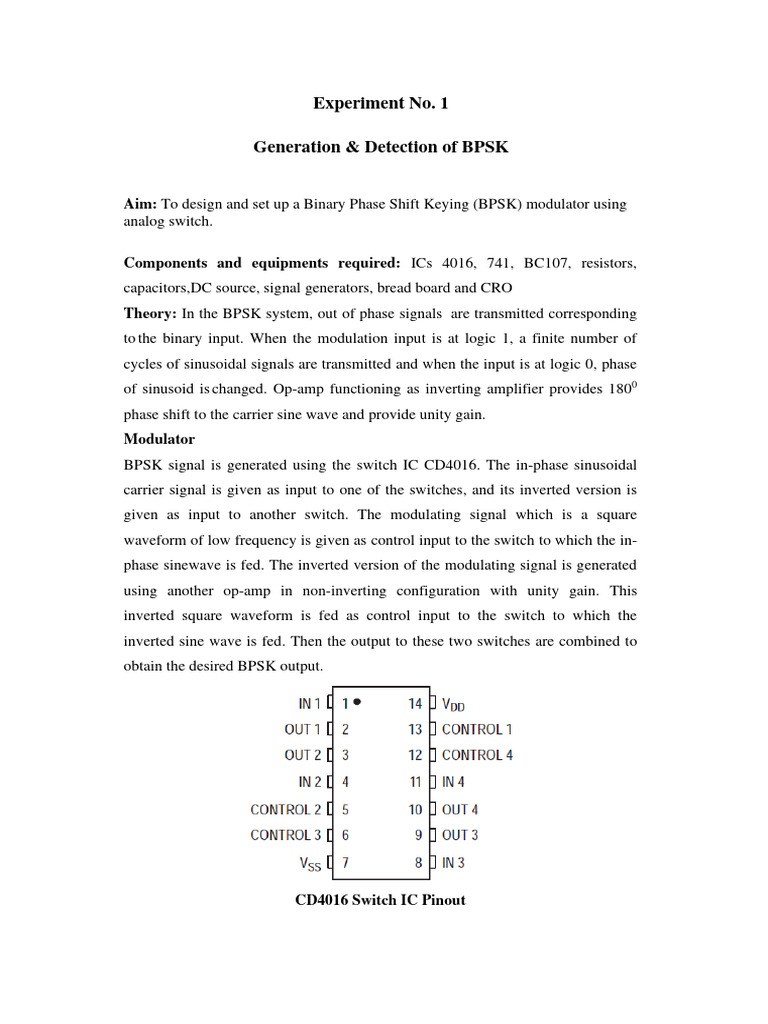 Hardware Expt 1 & 2 - T6 Comm Lab | PDF | Detector (Radio) | Operational Amplifier