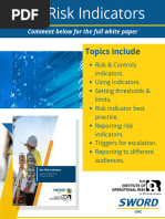 Operational Key Risk Indicators | PDF | Risk | Performance Indicator