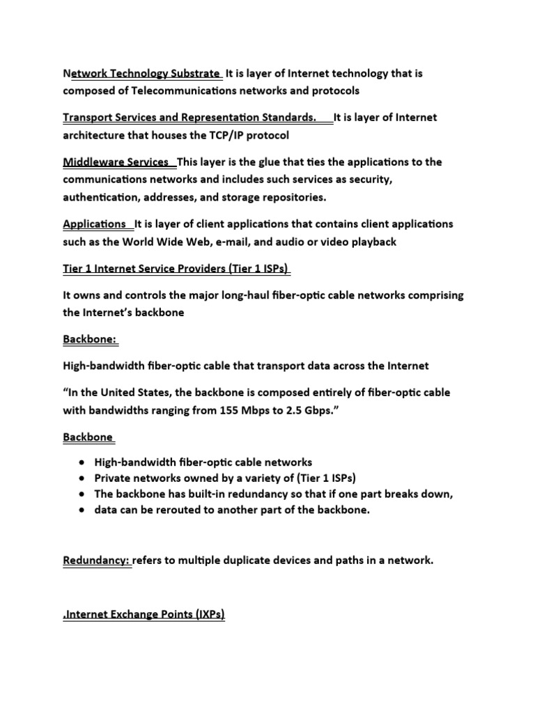 Network Technol | PDF | Computer Network | Internet Access
