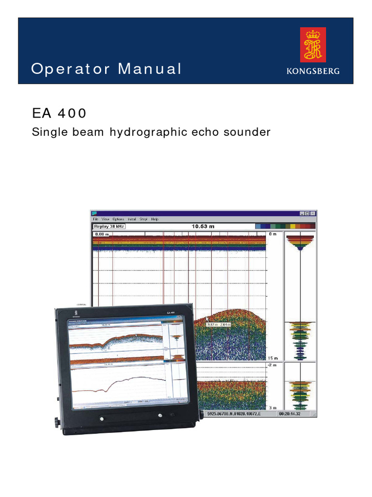 Simrad Ea400 Operator Manual | PDF | Sonar | Computer Engineering