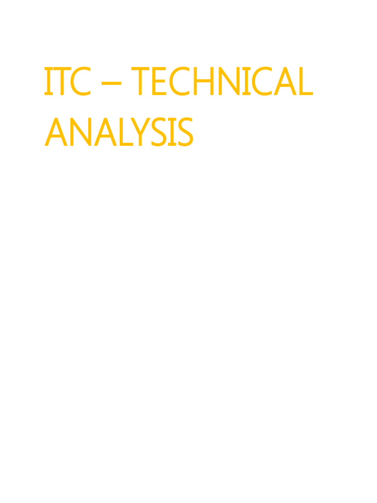 Itc - Technical Analysis Full | PDF | Business | Marketing