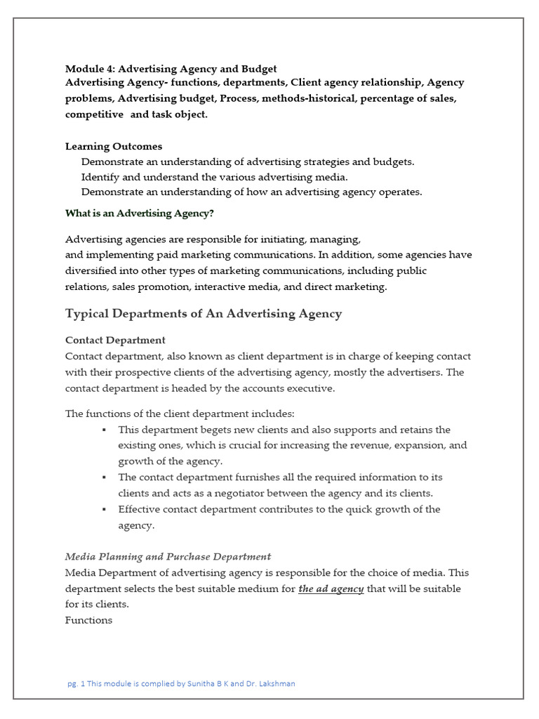 Module 4 AMM | PDF | Public Relations | Advertising