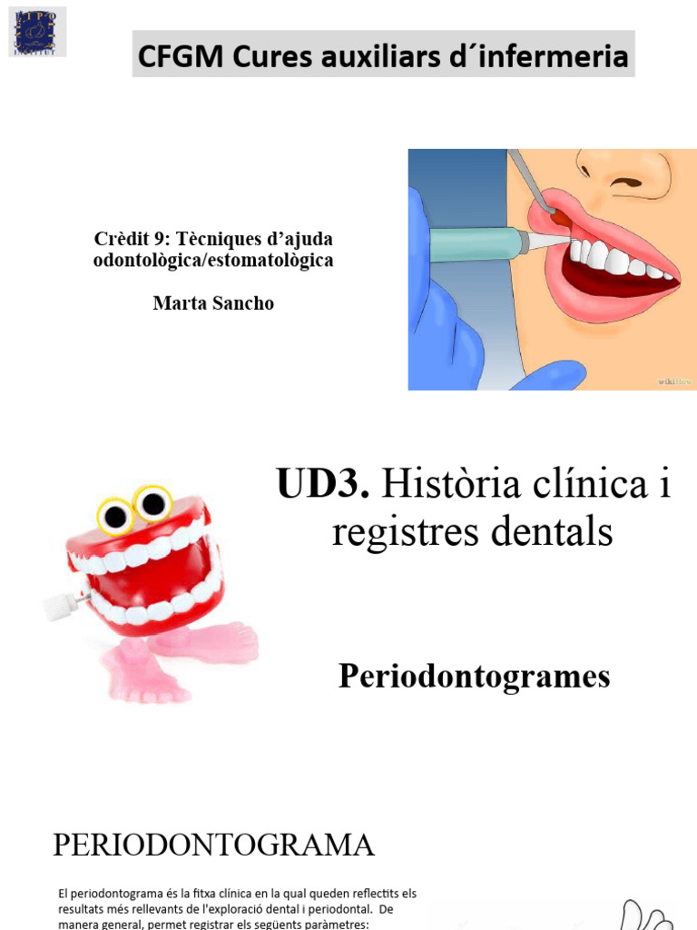 UD3 Periodontogrtames | PDF