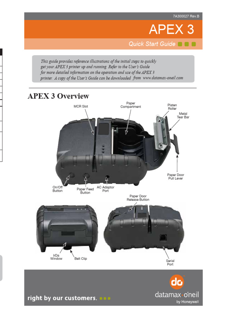 Printer APEX 3 OVERVIEW | PDF | Electrical Connector | Printer (Computing)